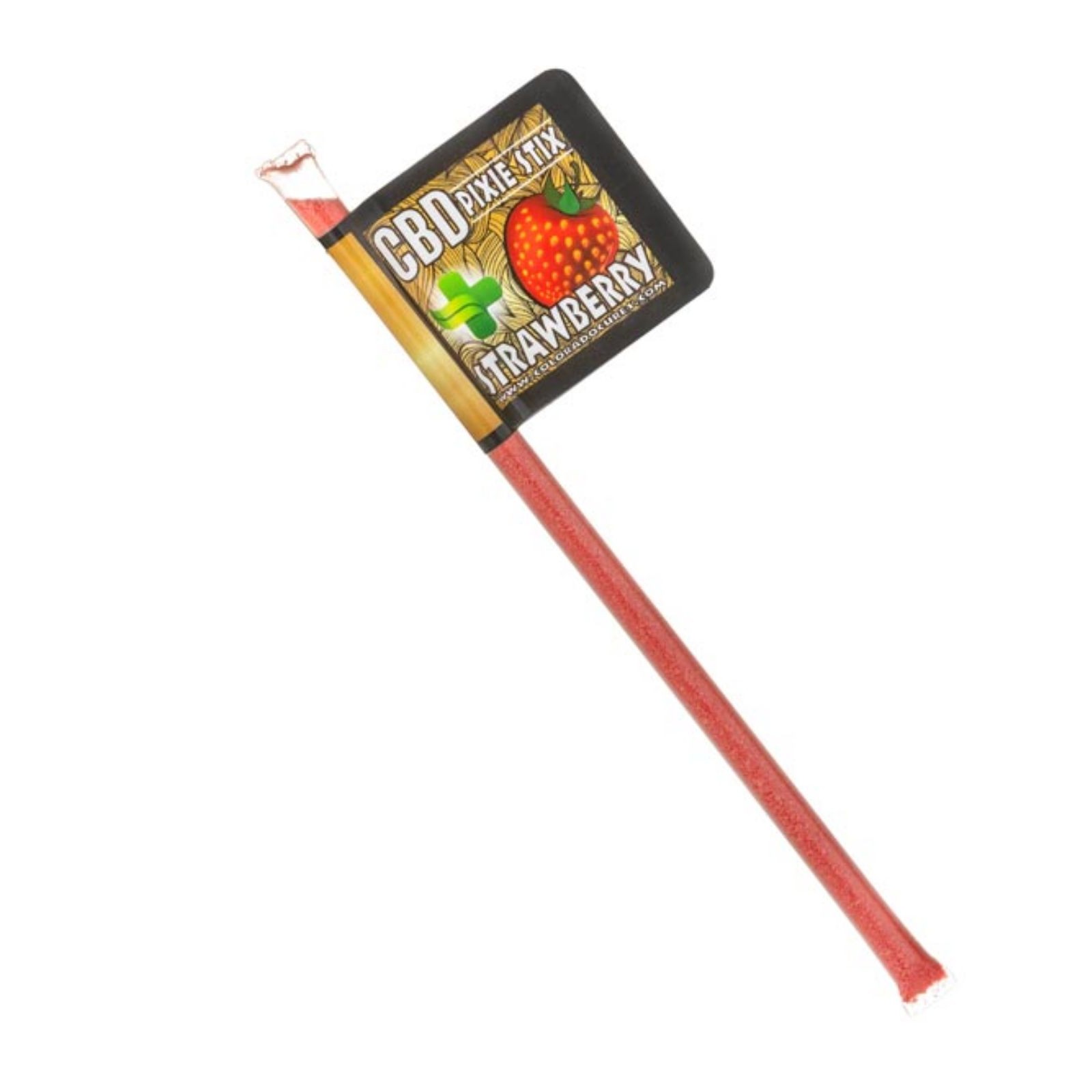 CBD Plus USA: Pixie Sticks - Sour Strawberry | Leafly